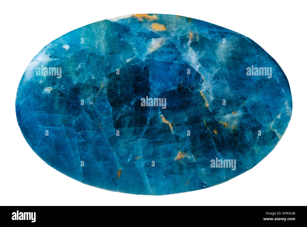 Blue apatite mineral texture Cut Out Stock Images & Pictures - Alamy