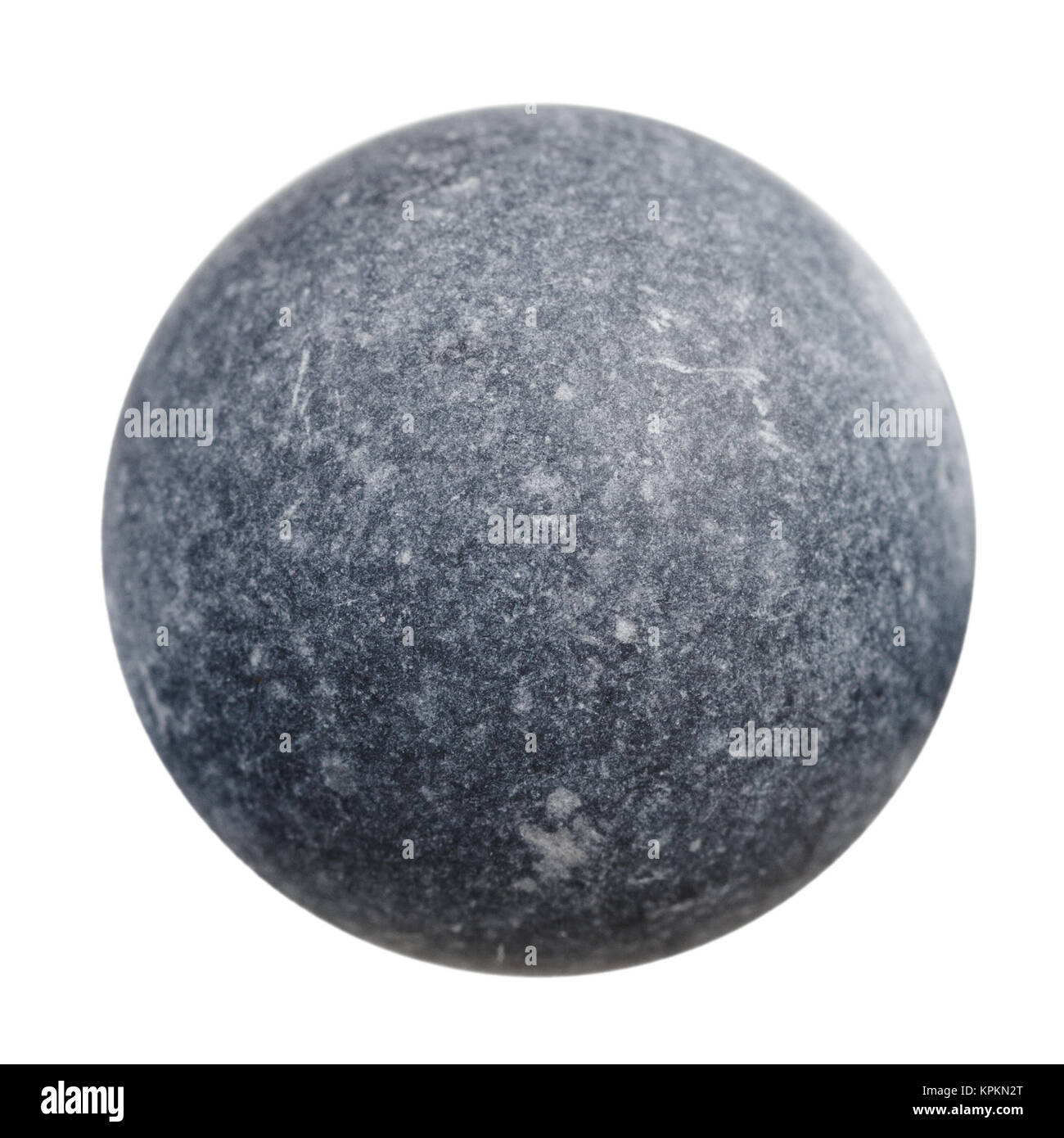 bead from gray shungite mineral gemstone isolated Stock Photo - Alamy