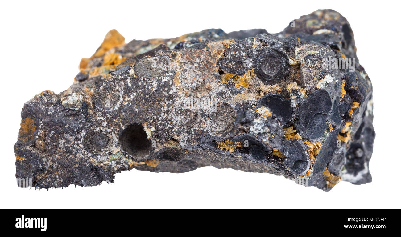 mineral from iron ore - hematite with magnetite Stock Photo - Alamy