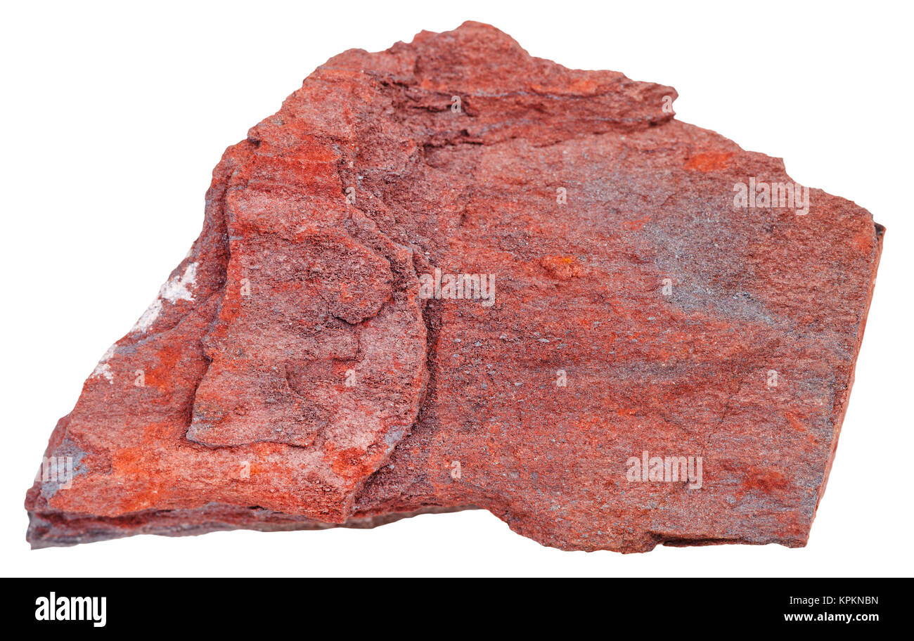 piece of taconite stone isolated Stock Photo - Alamy