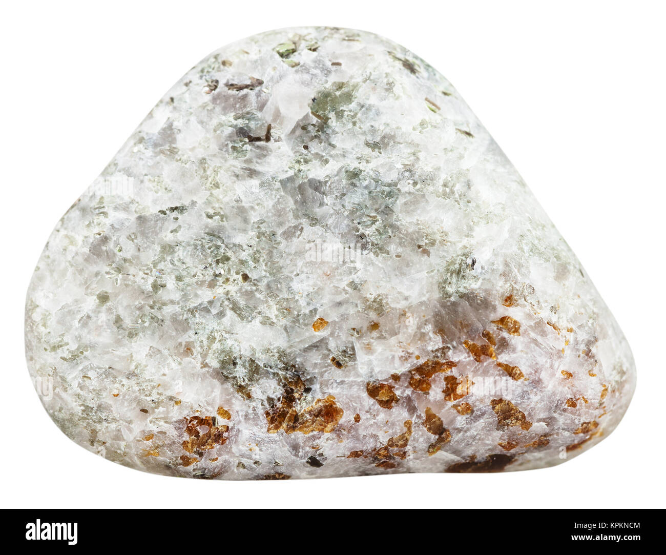tumbled Chondrodite mineral gemstone isolated Stock Photo - Alamy