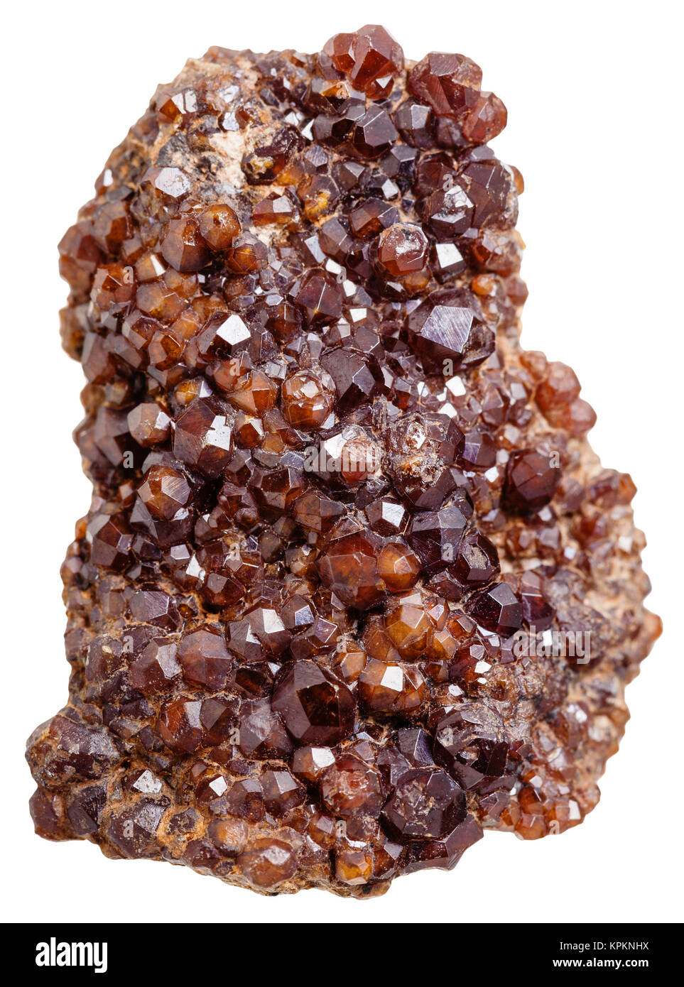 Andradite dark crystal mineral hi-res stock photography and images - Alamy