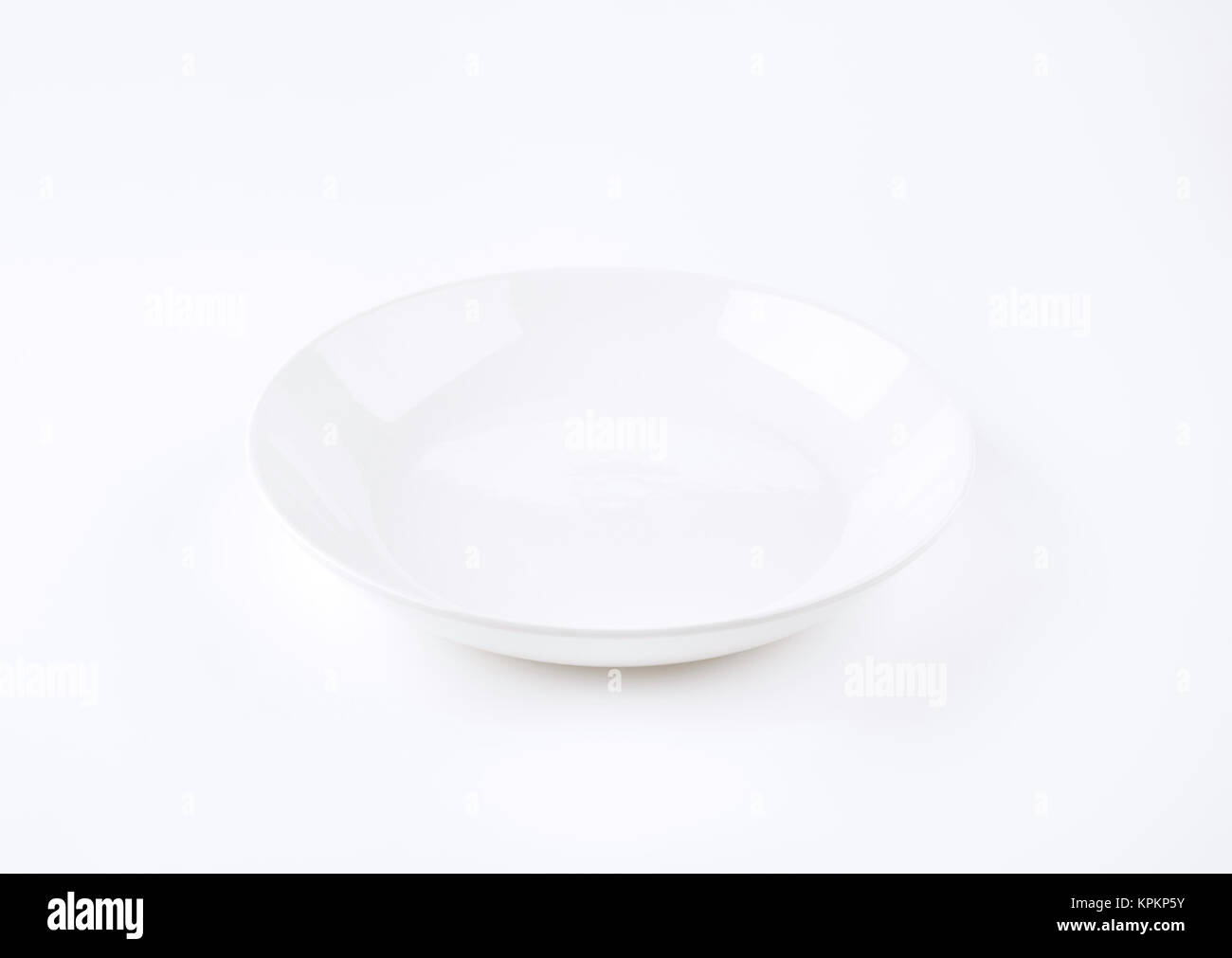 coupe shaped deep plate Stock Photo - Alamy