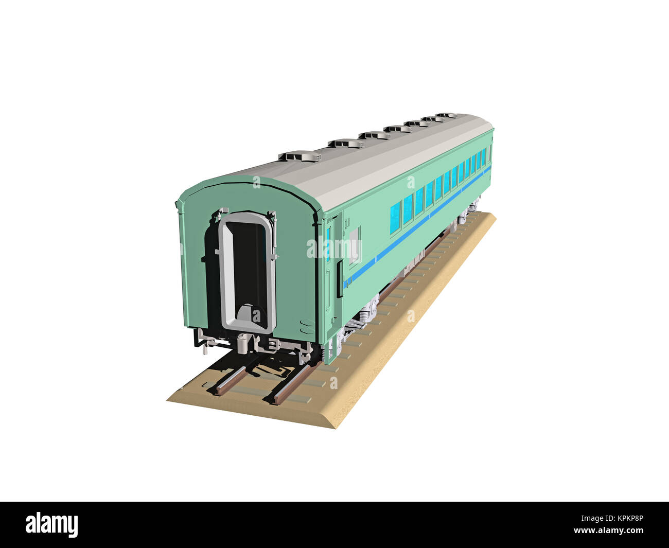 exempted train car Stock Photo - Alamy