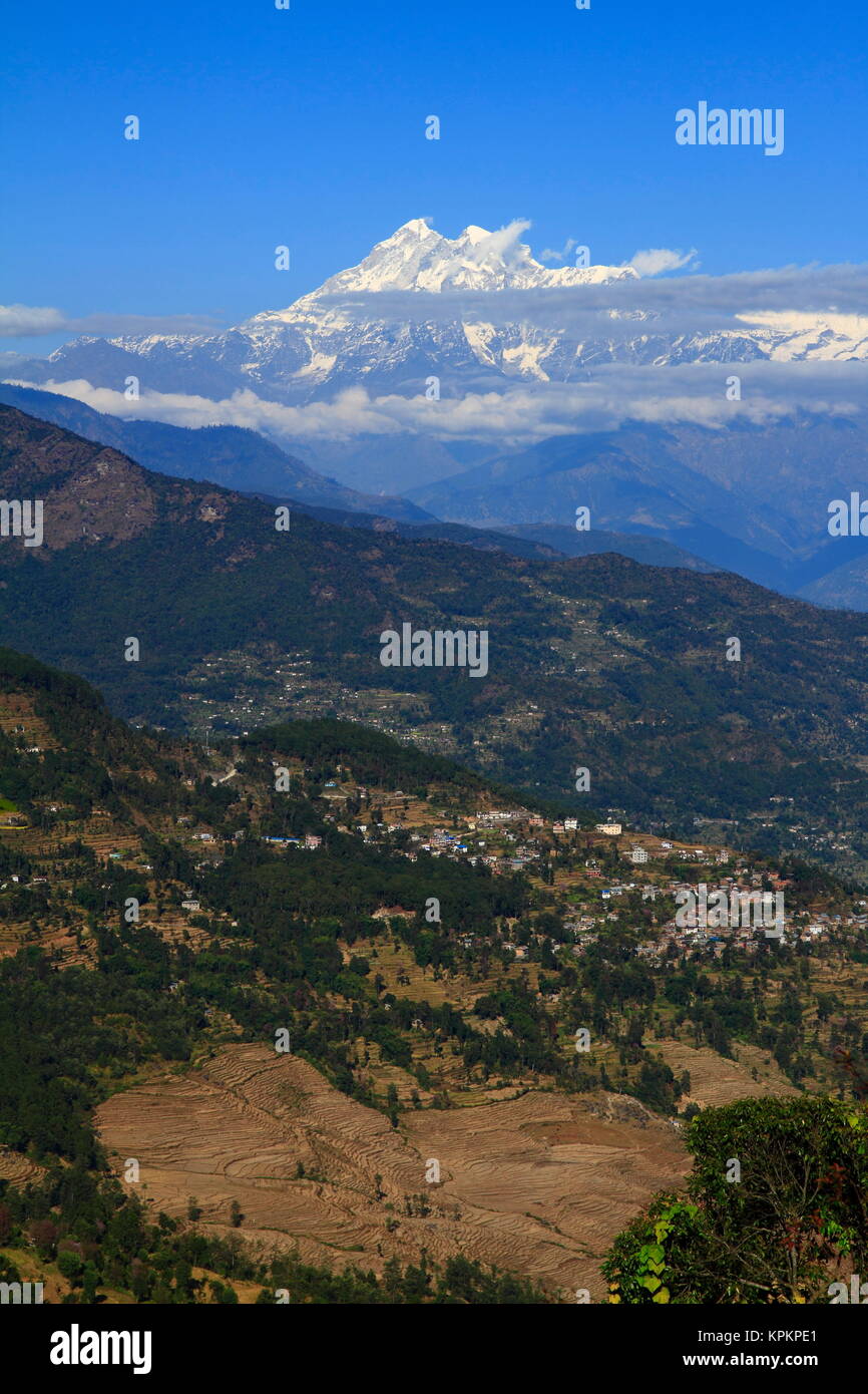 View of the Himalaya Stock Photo - Alamy