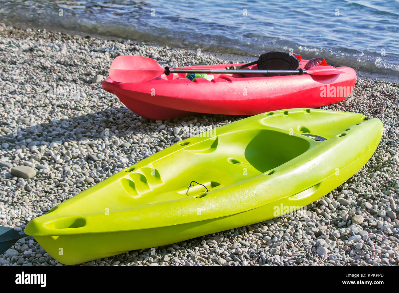 Two small boats for exploring the sea Stock Photo - Alamy