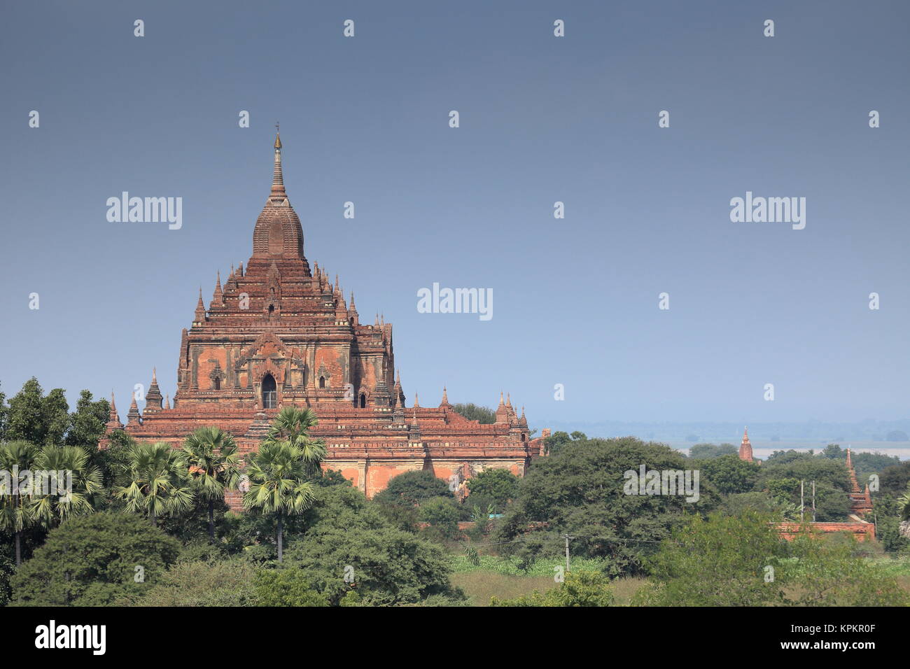 the temples of bagan in myanmar Stock Photo - Alamy
