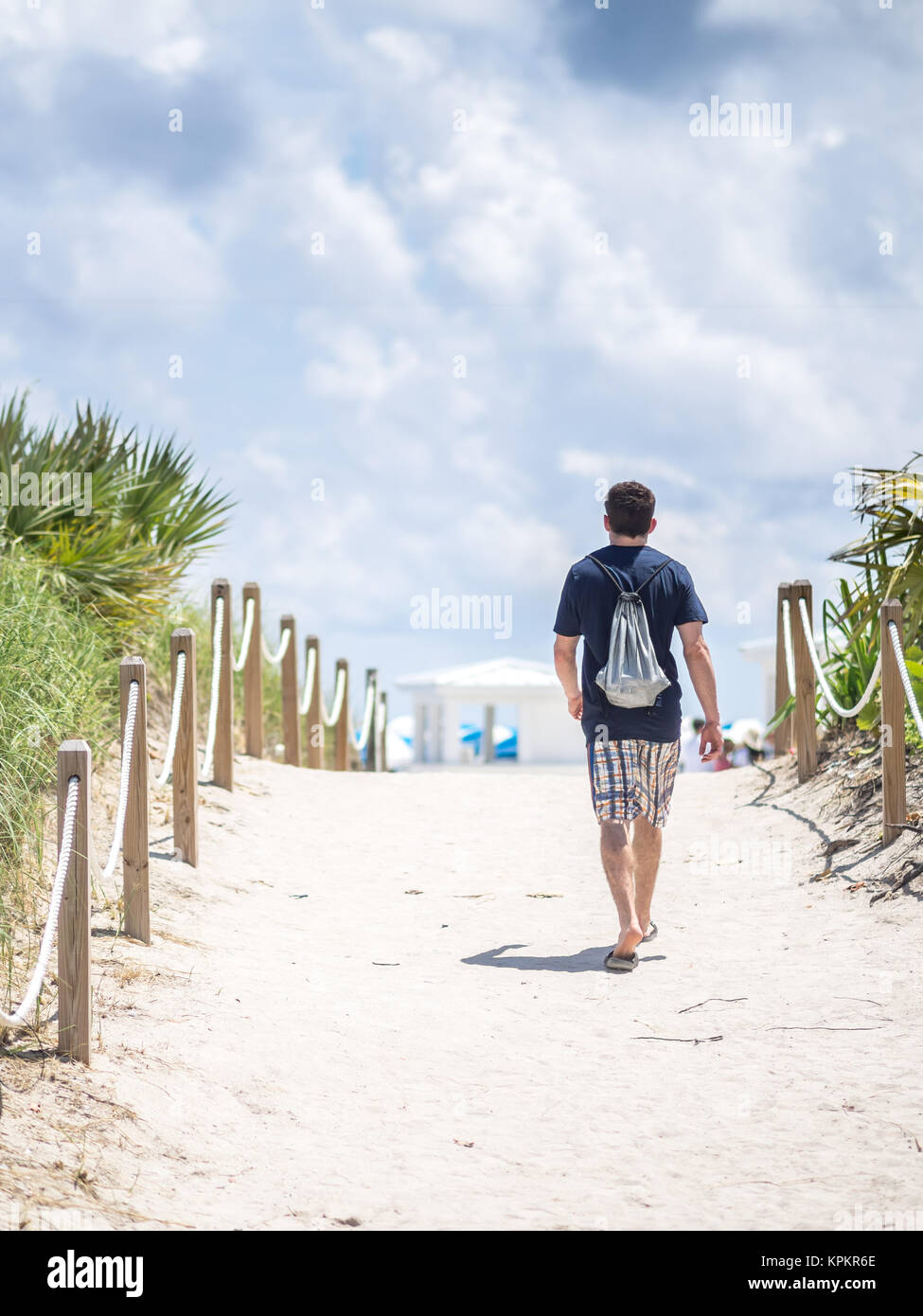 A Day at the Beach Stock Photo - Alamy
