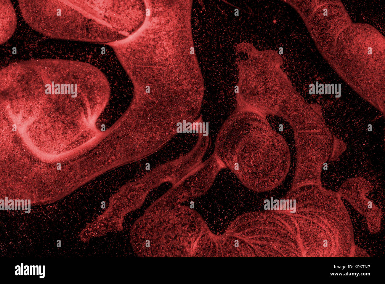 Â abstract background of red ice structure Stock Photo - Alamy