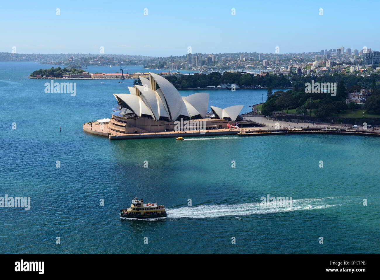 Aerial view sydney opera house hi-res stock photography and images - Alamy