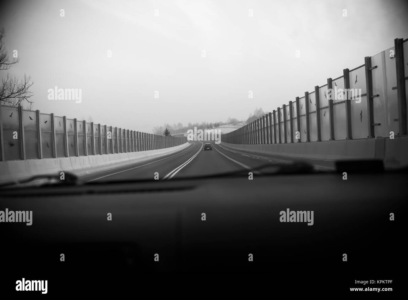 Speed freeway Black and White Stock Photos & Images - Alamy
