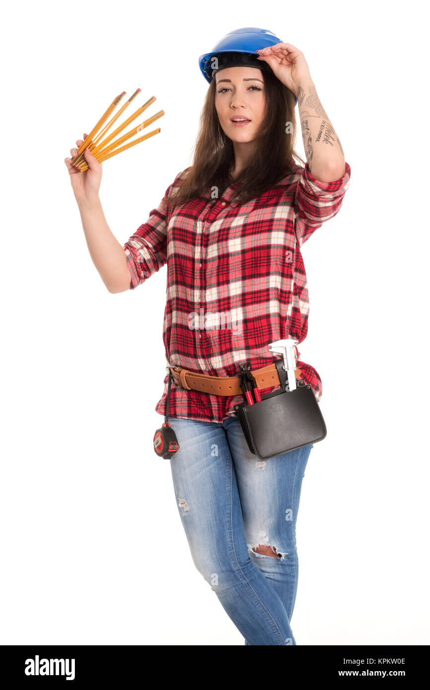 Female with tattoos Cut Out Stock Images & Pictures - Alamy