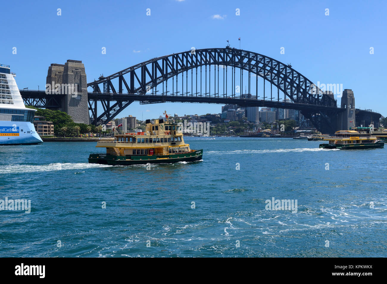 Sydney harbour bridge lookout pylon hi-res stock photography and images ...