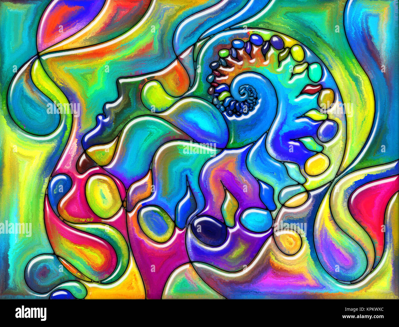 Advance of Division Stock Photo - Alamy
