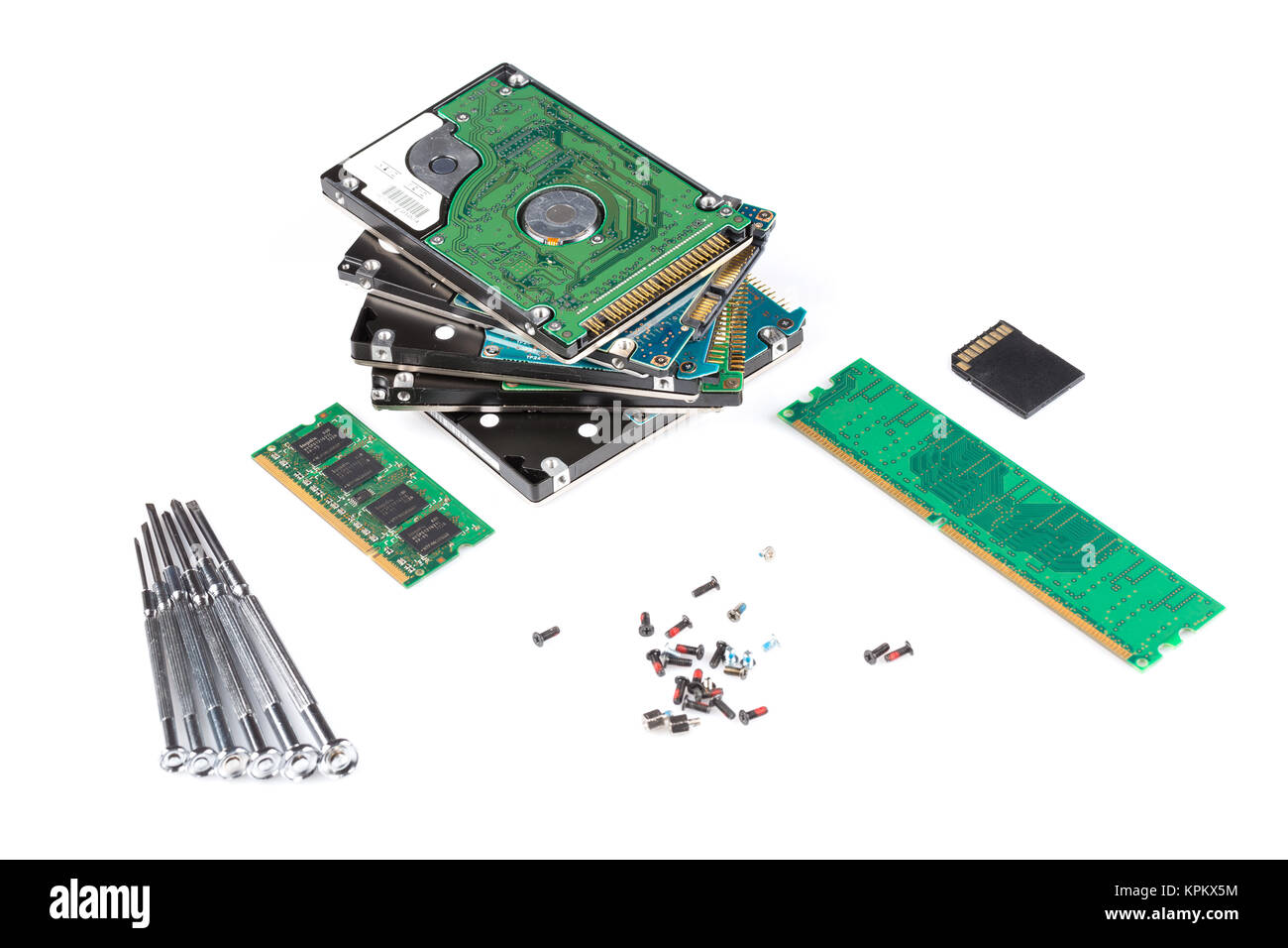 Waste electrical electronic equipment Cut Out Stock Images & Pictures ...