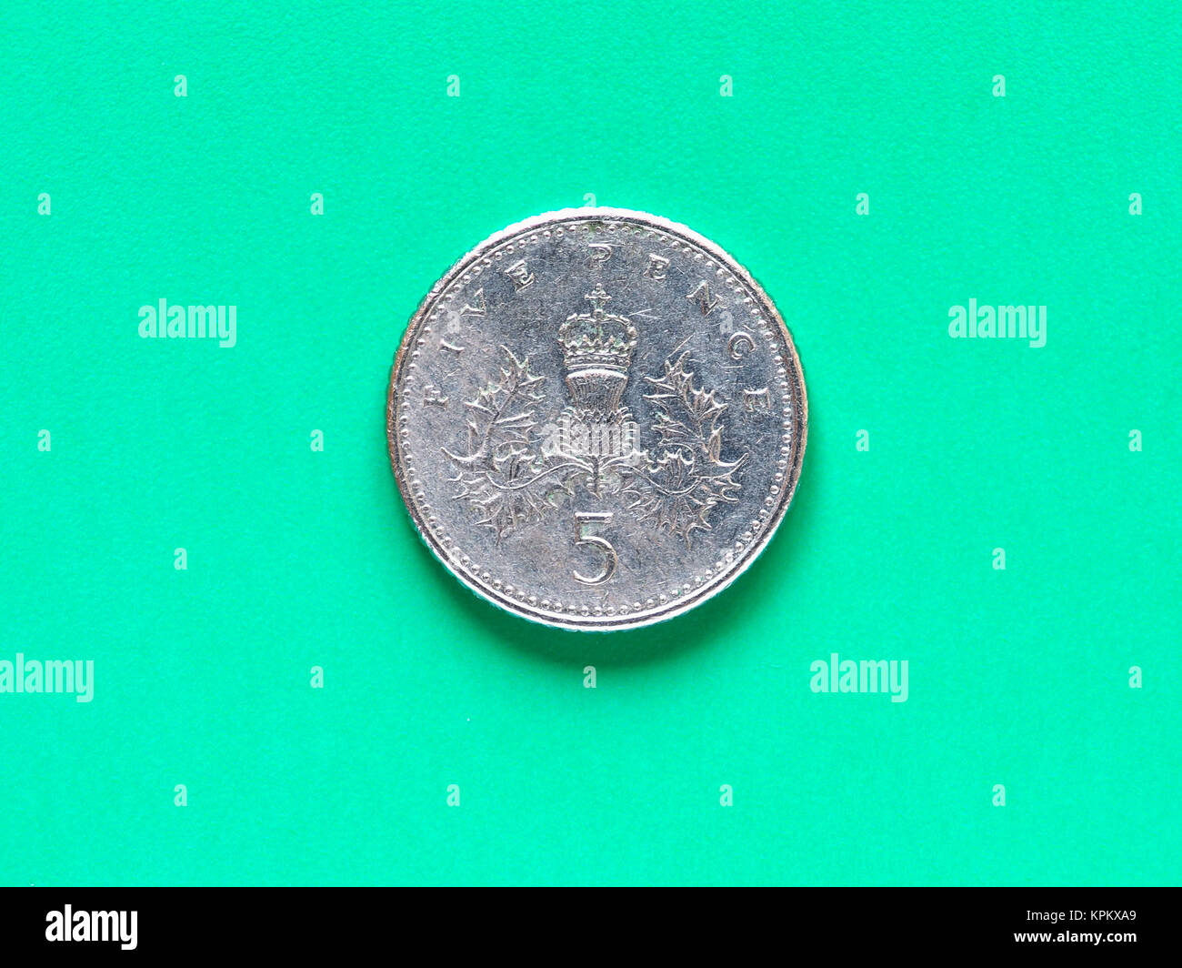 5 pound coin hi-res stock photography and images - Alamy