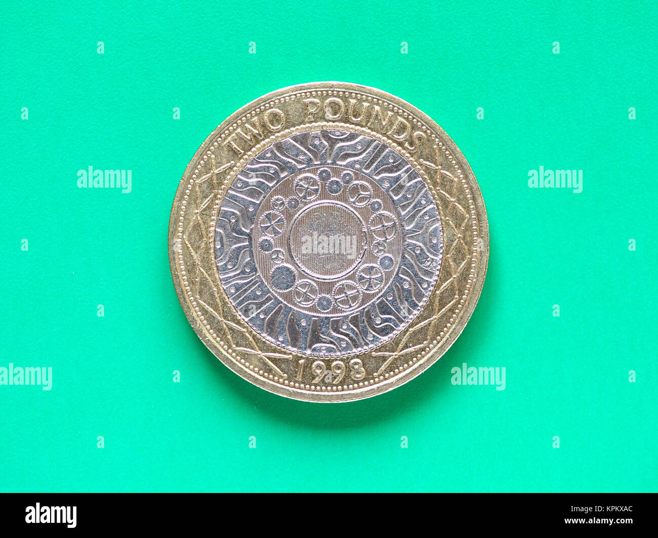 GBP Pound coin - 2 Pounds Stock Photo - Alamy