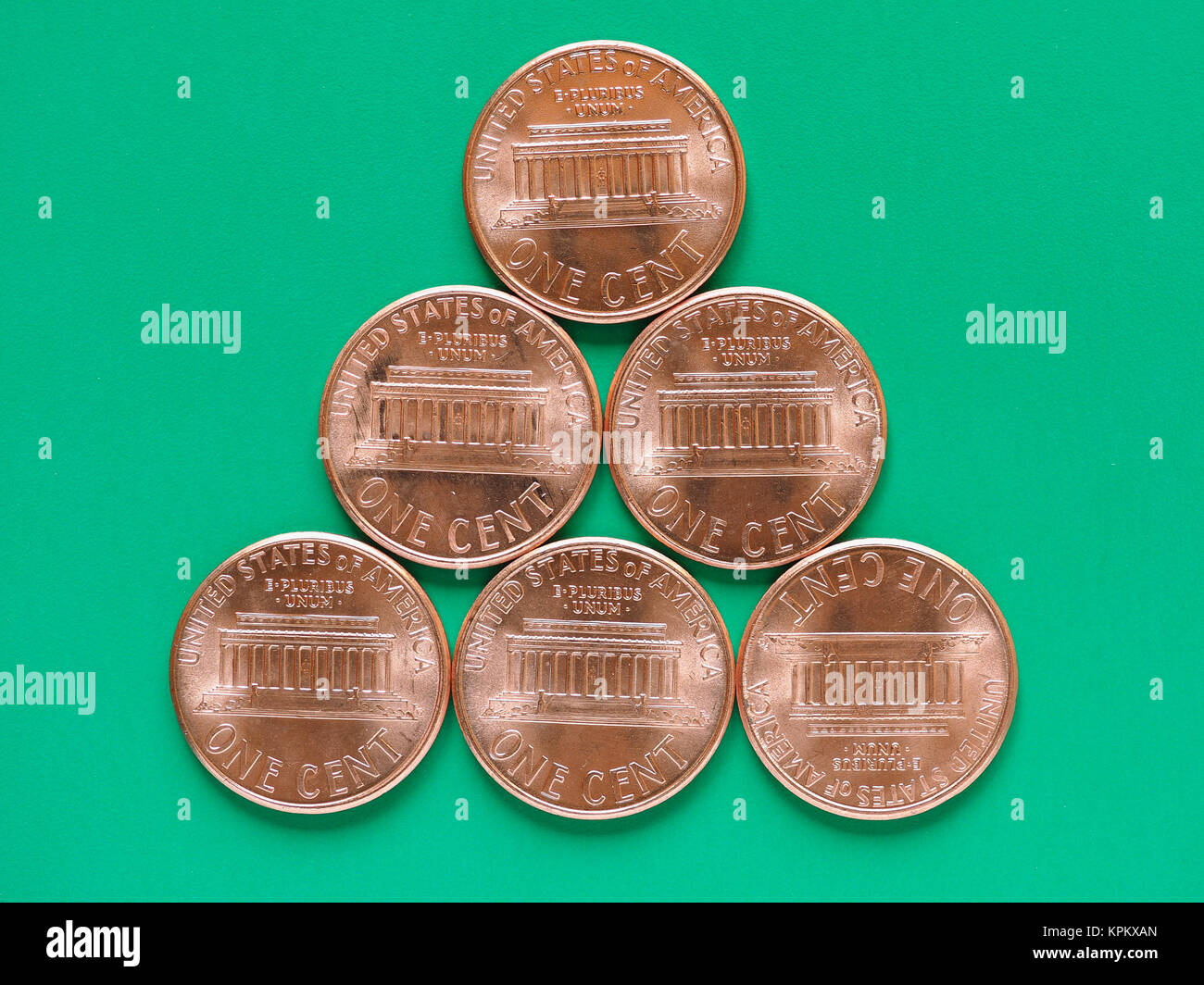 Usa 1 cent coin hi-res stock photography and images - Alamy