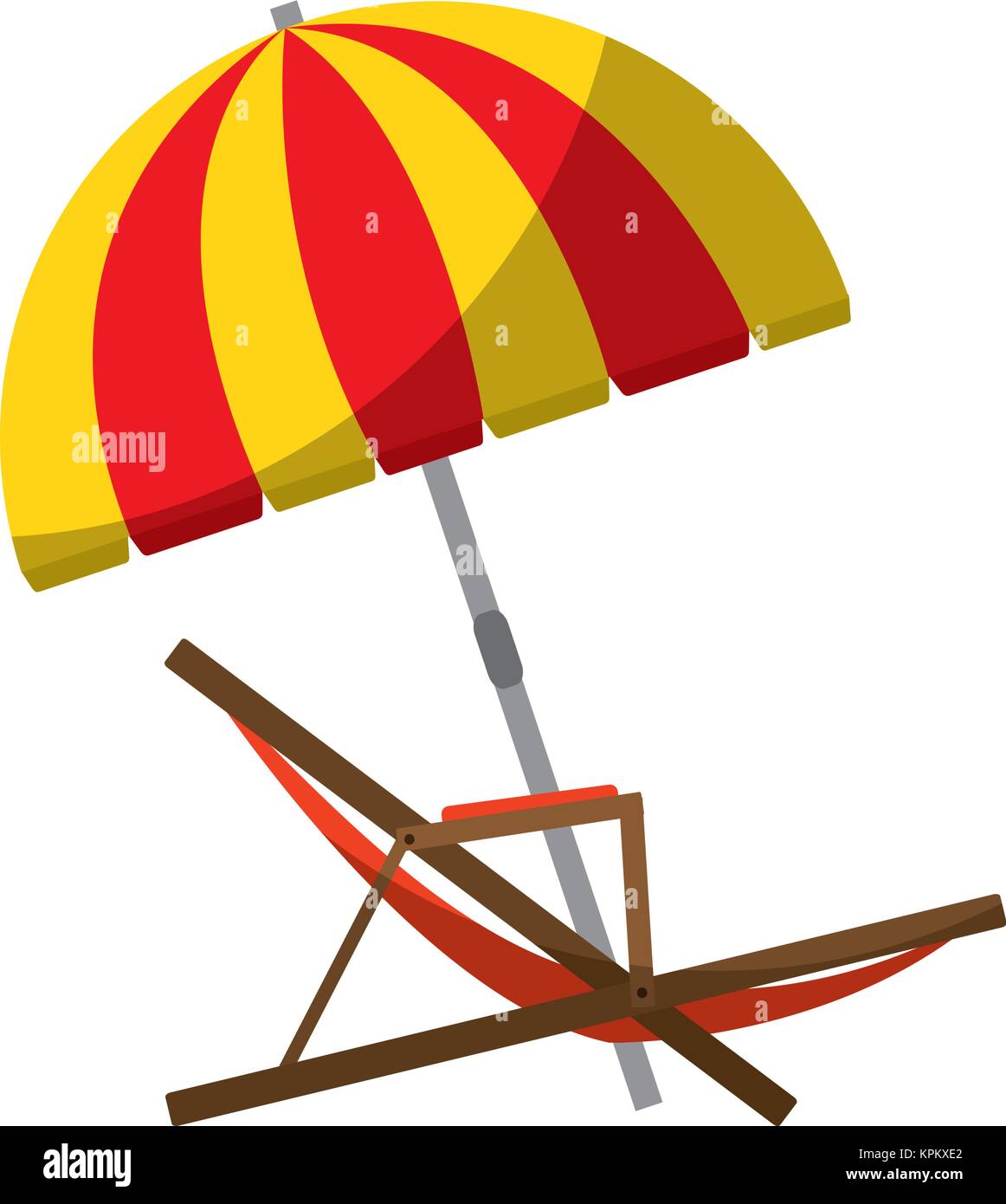 Isolated sunchair design Stock Vector Image & Art - Alamy