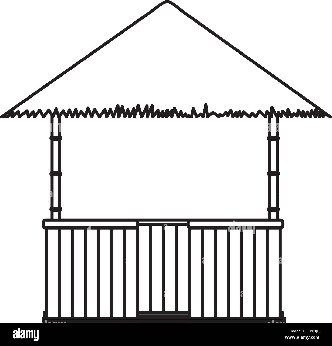 Isolated hut design Stock Vector Image & Art - Alamy