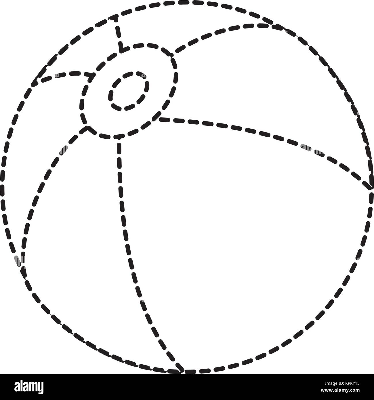 Isolated beach ball design Stock Vector Image & Art - Alamy