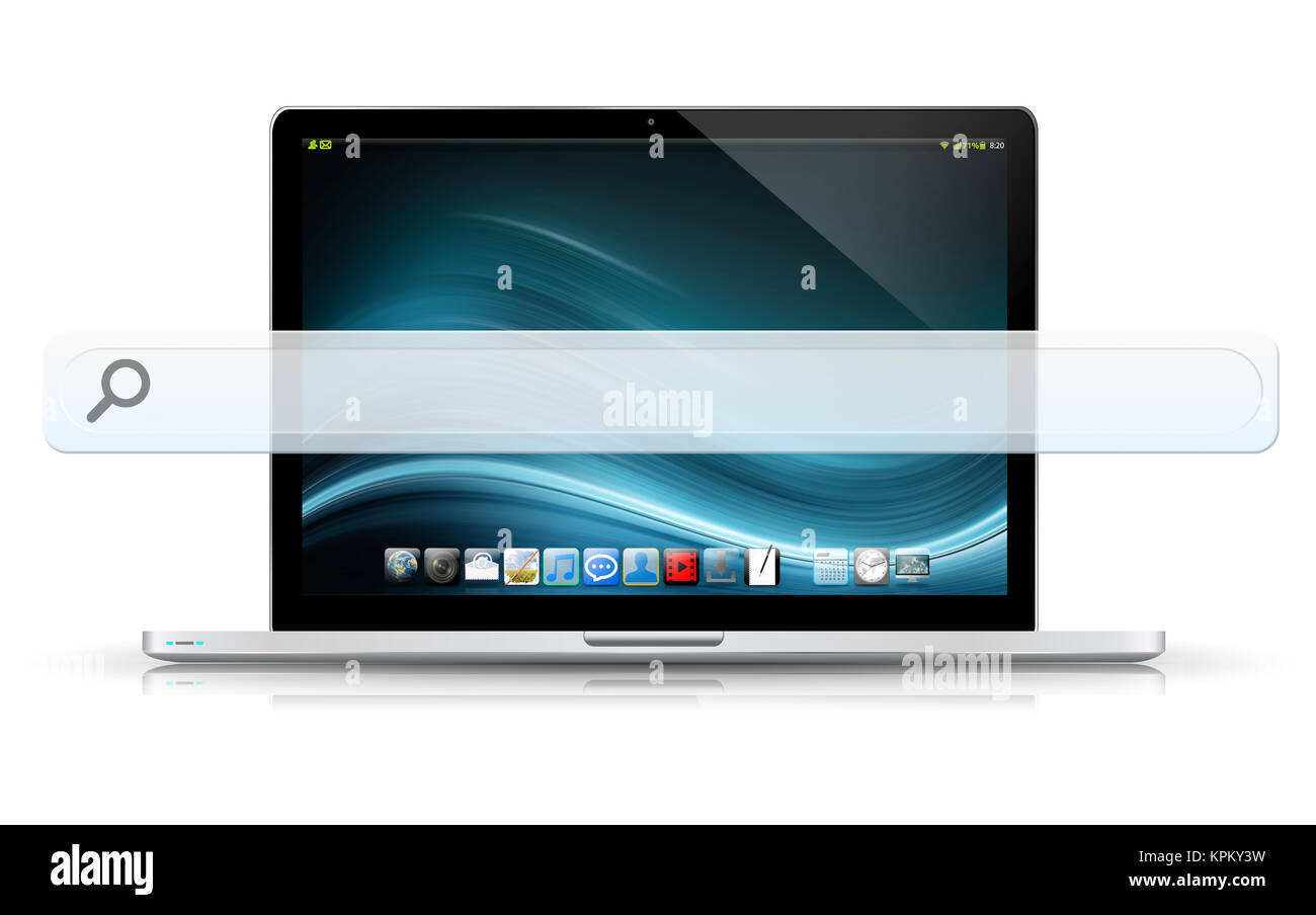 Modern web page design Cut Out Stock Images & Pictures - Alamy