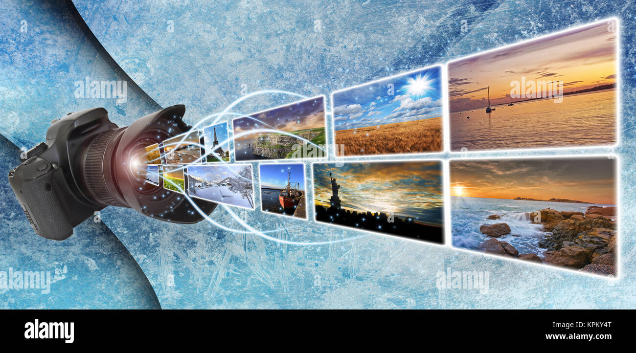 Camera taking pictures Stock Photo - Alamy