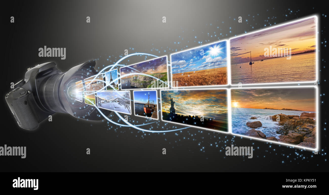 Camera taking pictures Stock Photo - Alamy