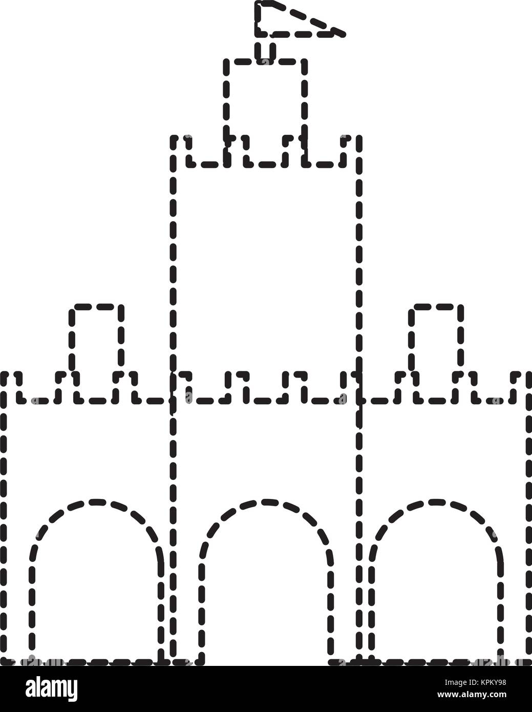 Isolated castle design Stock Vector Image & Art - Alamy