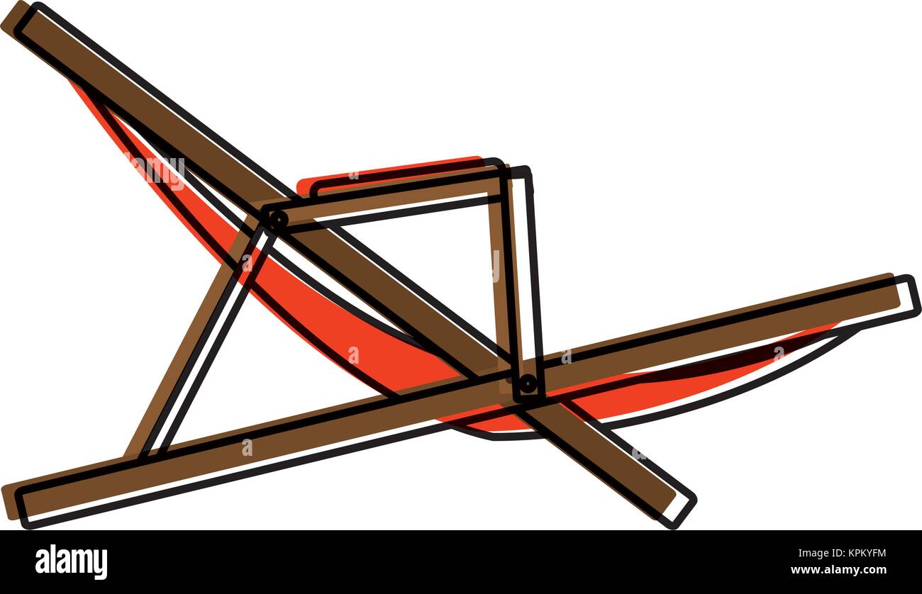 Isolated sunchair design Stock Vector Image & Art - Alamy