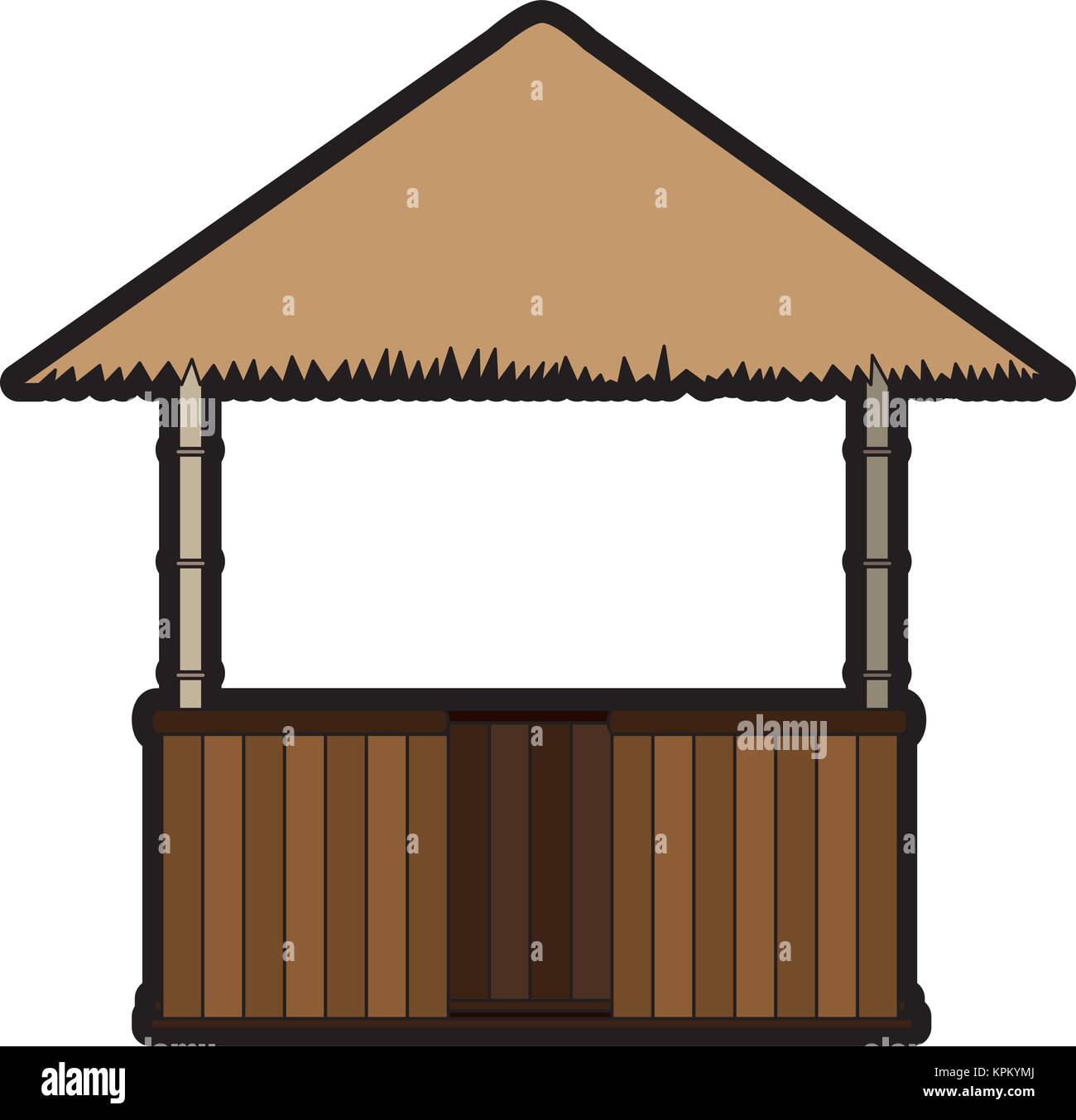 Isolated hut design Stock Vector Image & Art - Alamy