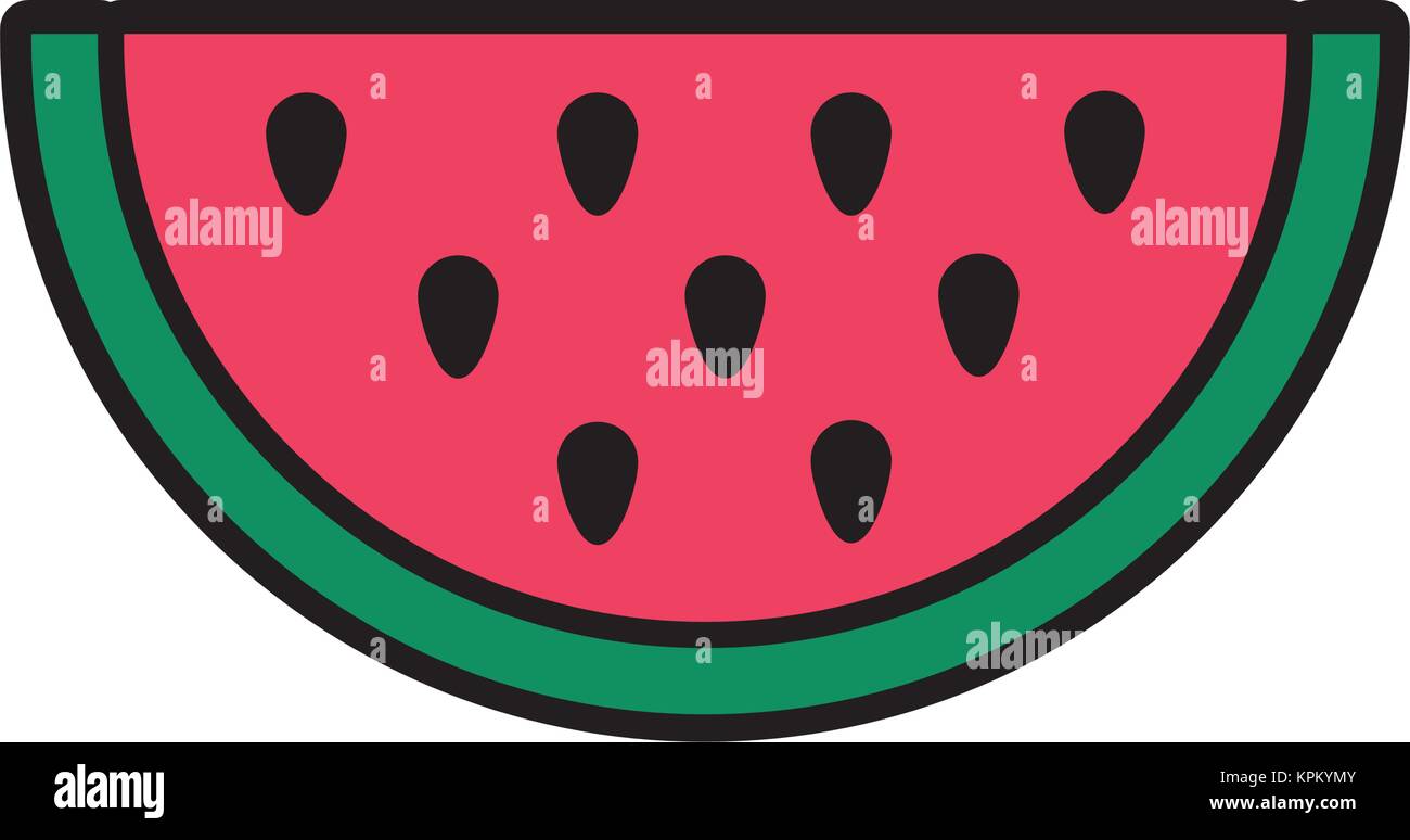 Isolated watermelon design Stock Vector Image & Art - Alamy