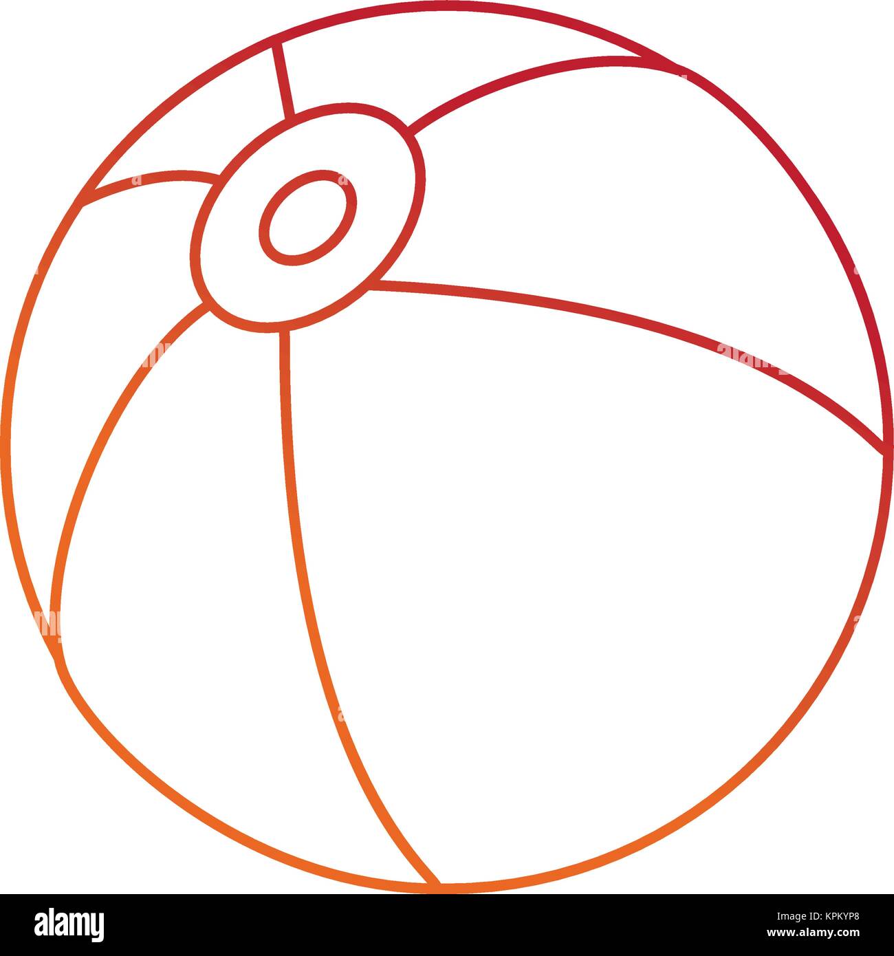 Beach ball design Stock Vector Image & Art - Alamy