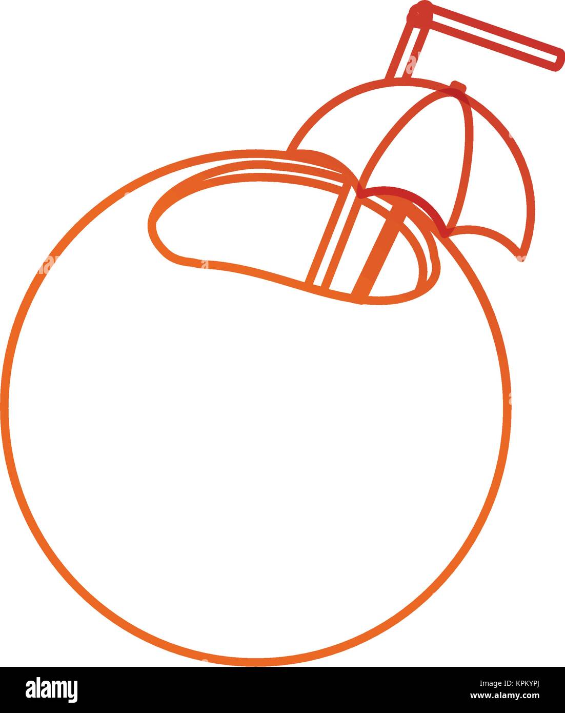 Isolated coconut design Stock Vector Image & Art - Alamy