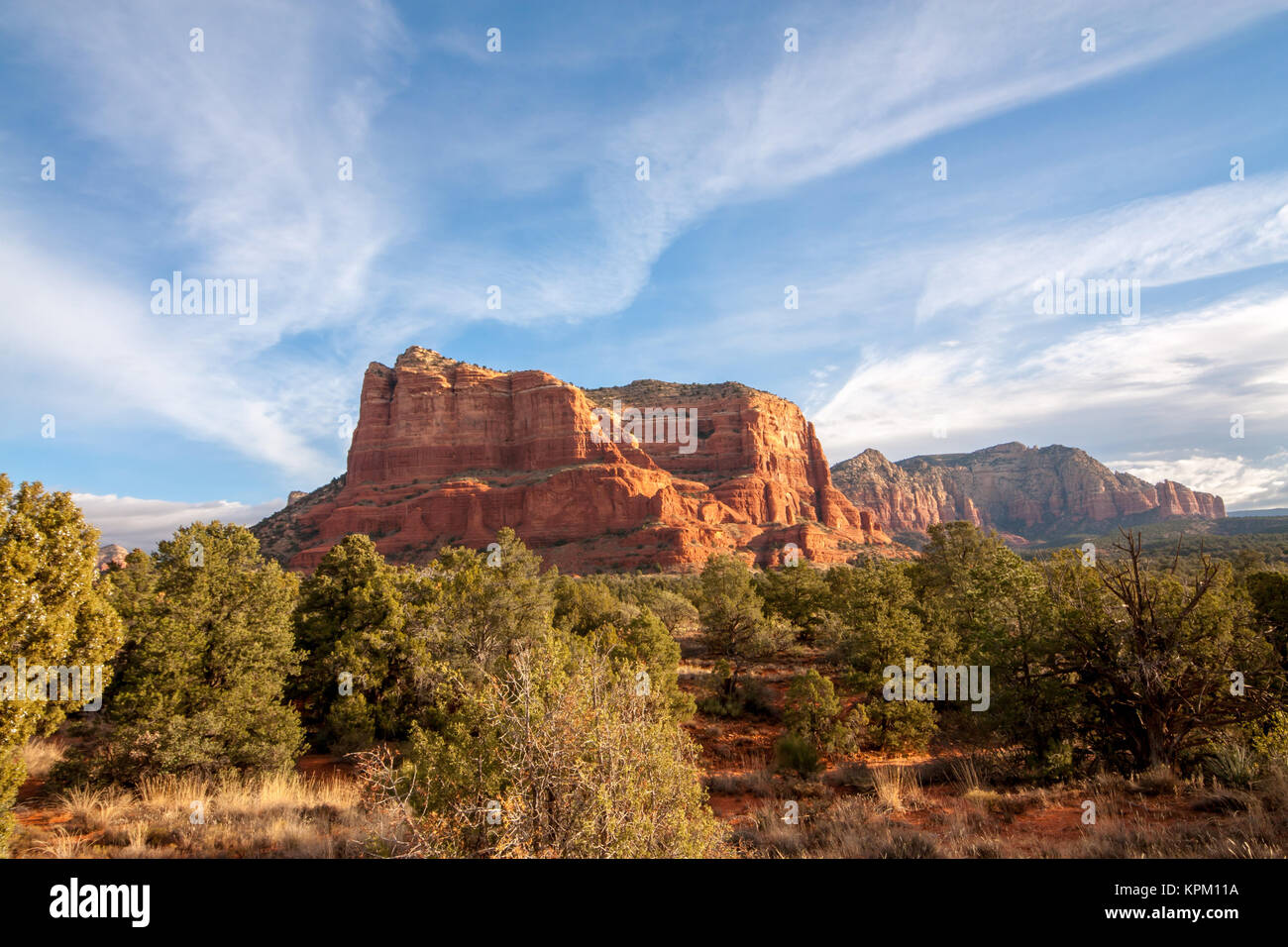 Courthouse Rock Landscape Stock Photo - Alamy