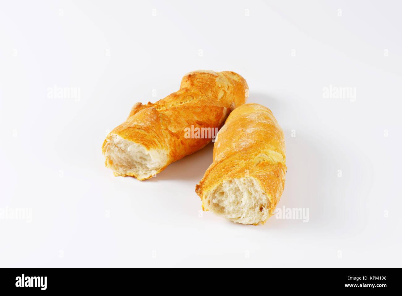 crispy French baguette Stock Photo - Alamy