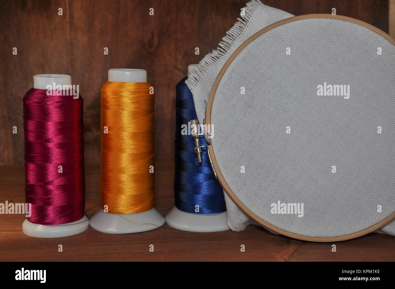 Items for embroidery Stock Photo - Alamy