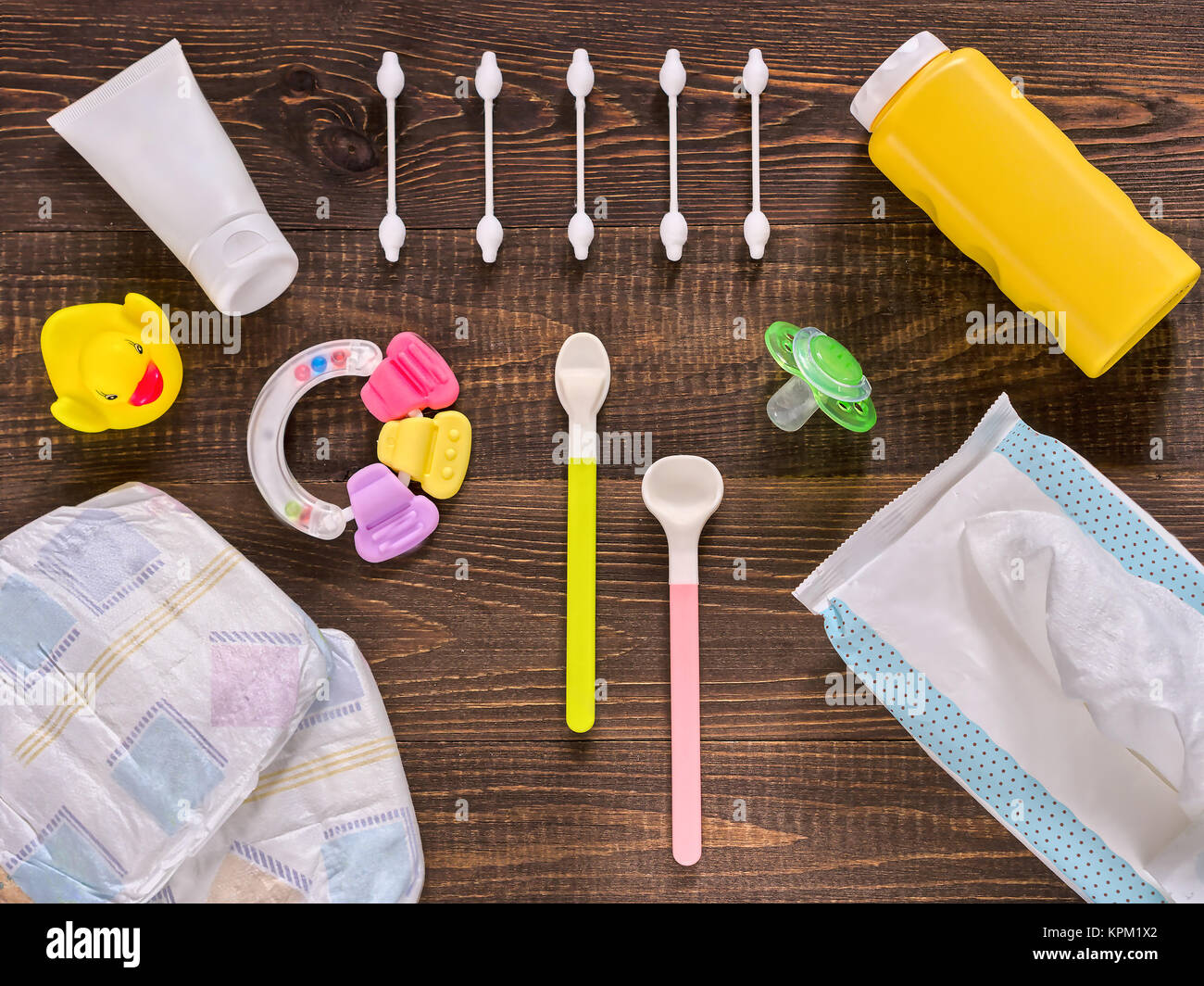 Baby care essentials hi-res stock photography and images - Alamy