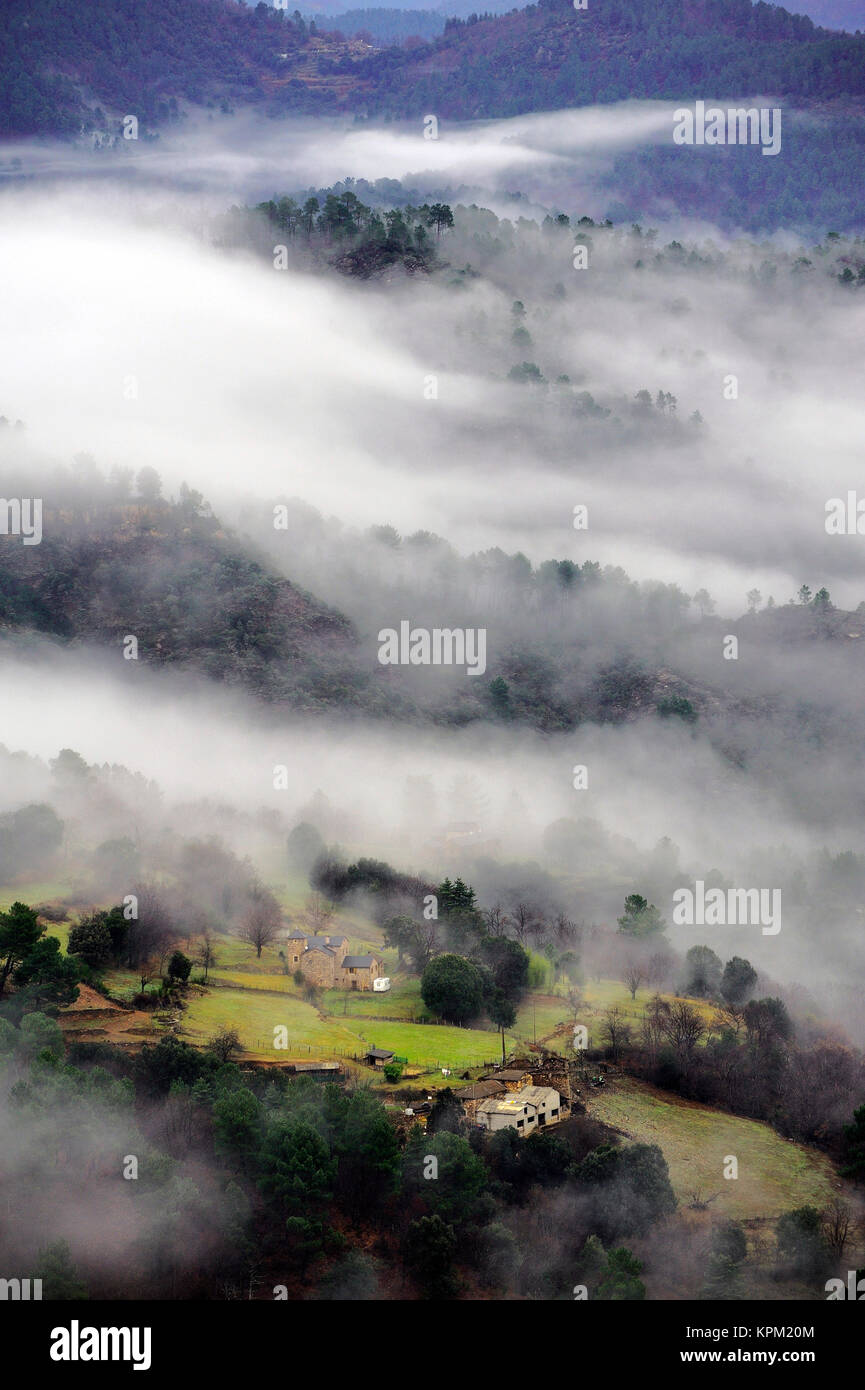 Cevennes mountain range Stock Photo - Alamy