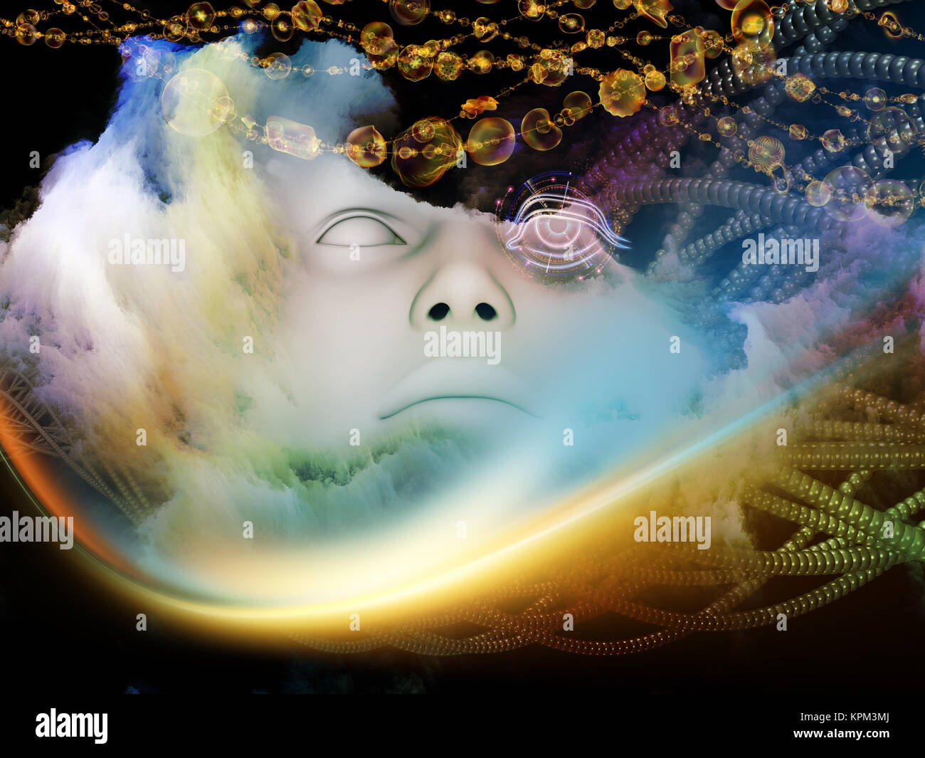The World Is Mind Stock Photo - Alamy