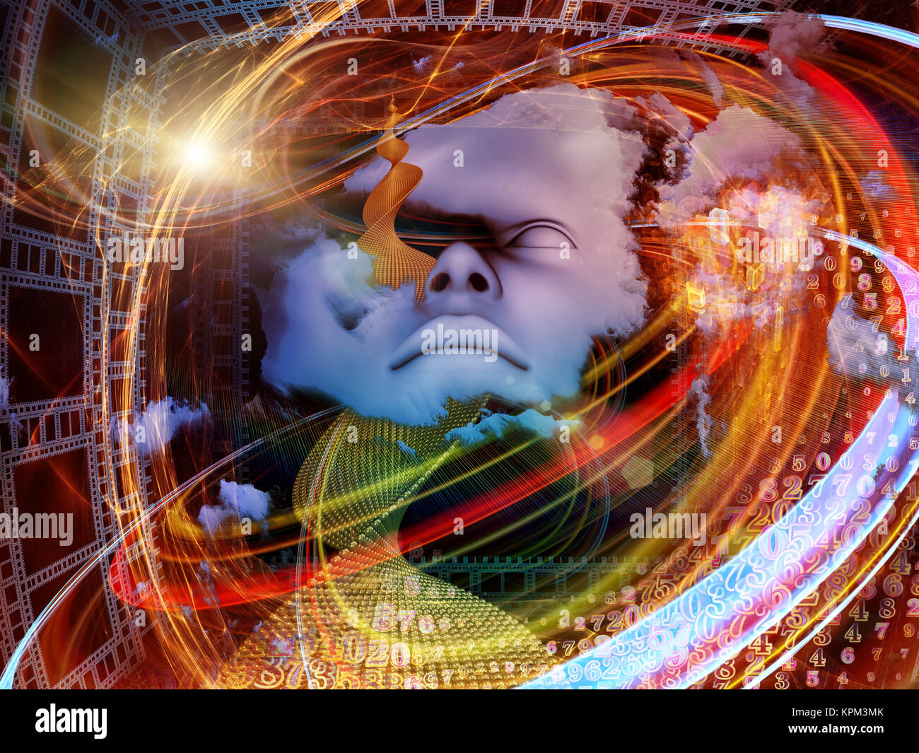 The World Is Mind Stock Photo - Alamy