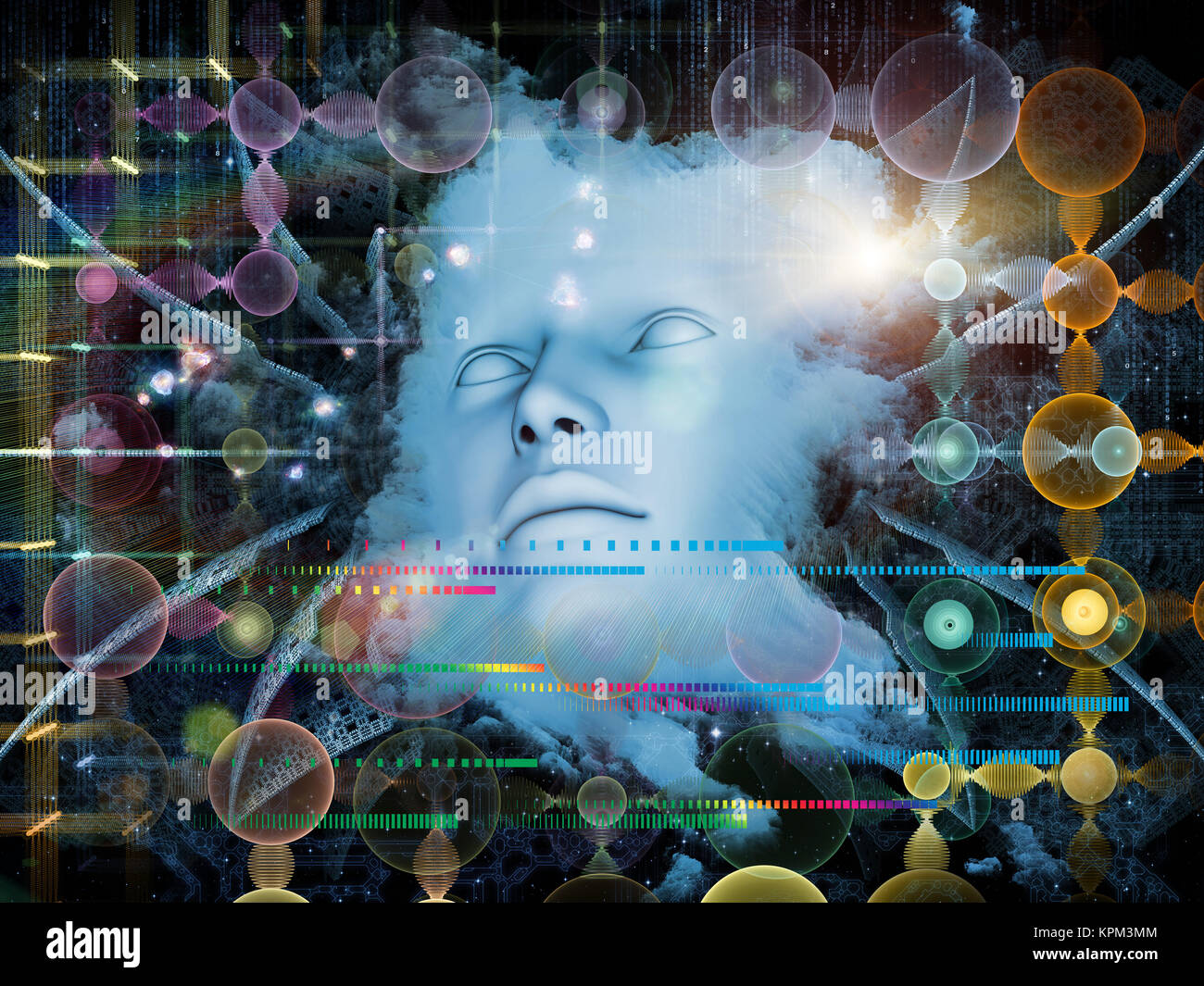 The World Is Mind Stock Photo - Alamy