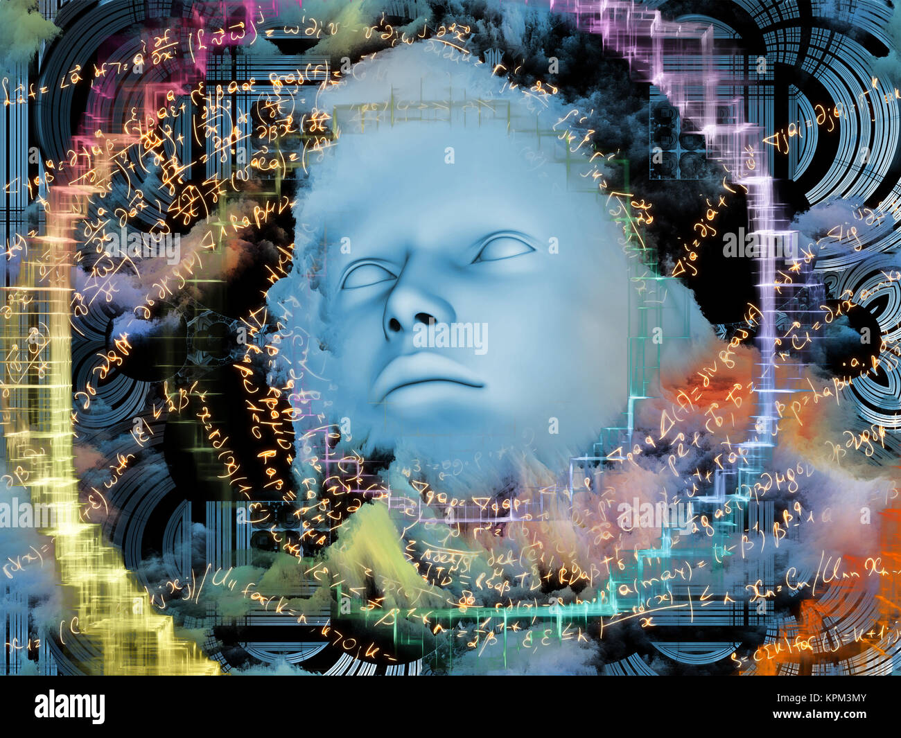 The World Is Mind Stock Photo - Alamy