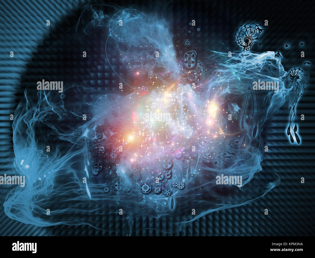 Dreaming of Math Visualization Stock Photo - Alamy