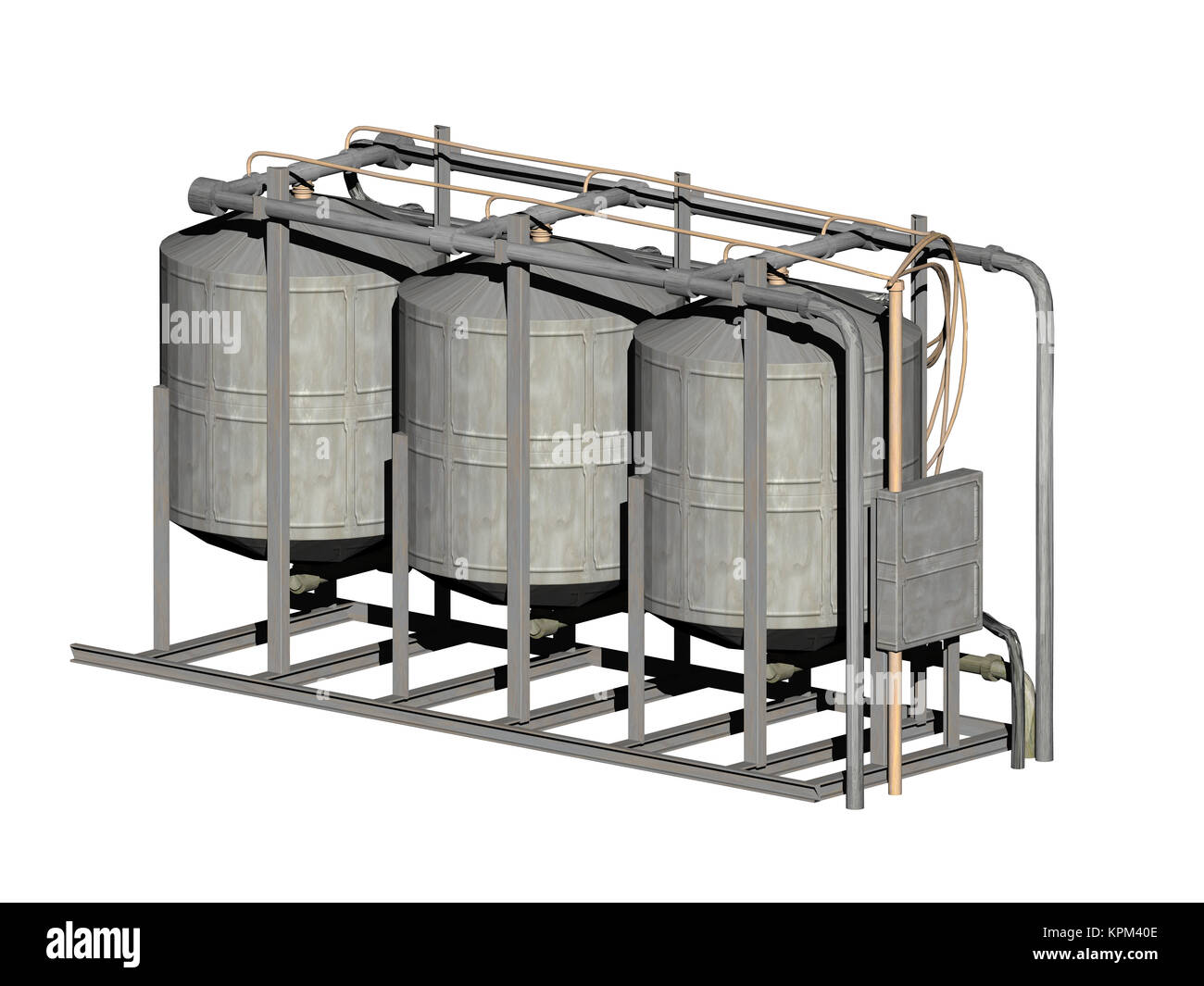 Tanklager Cut Out Stock Images & Pictures - Alamy