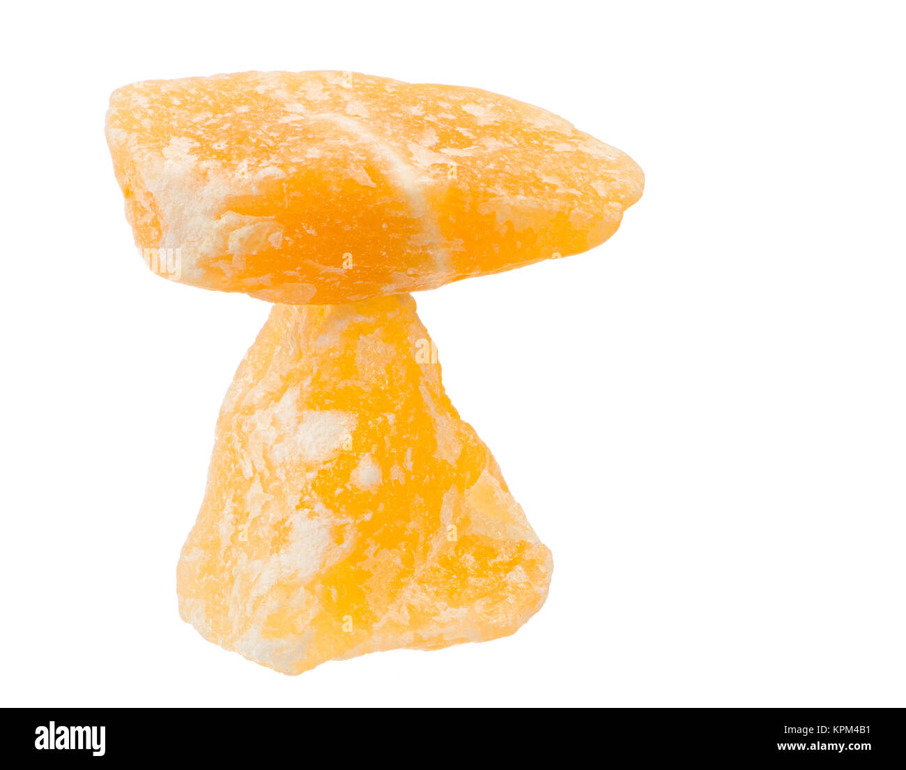 Calcite orange healing stone hi-res stock photography and images - Alamy