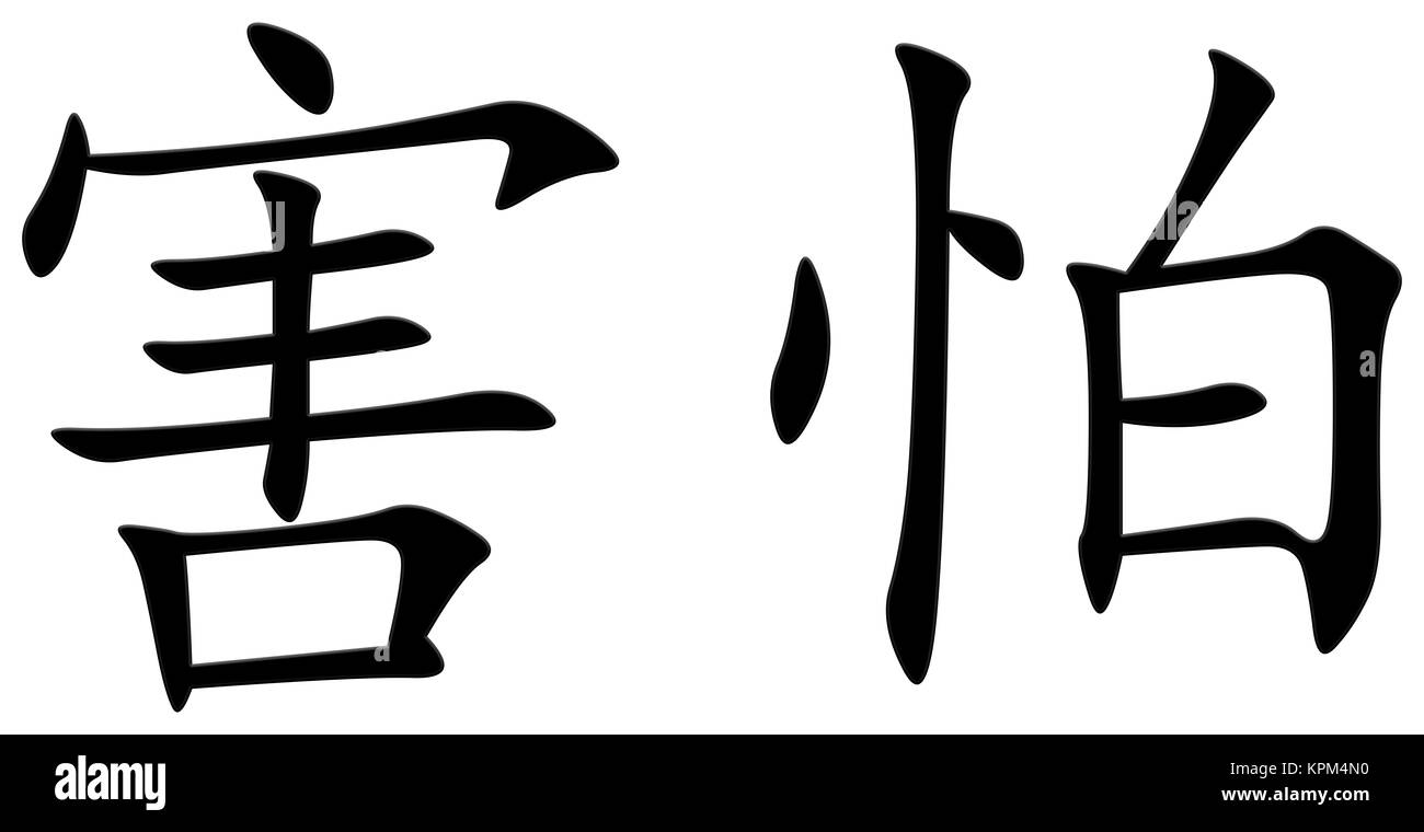 Chinese Symbol For Fear