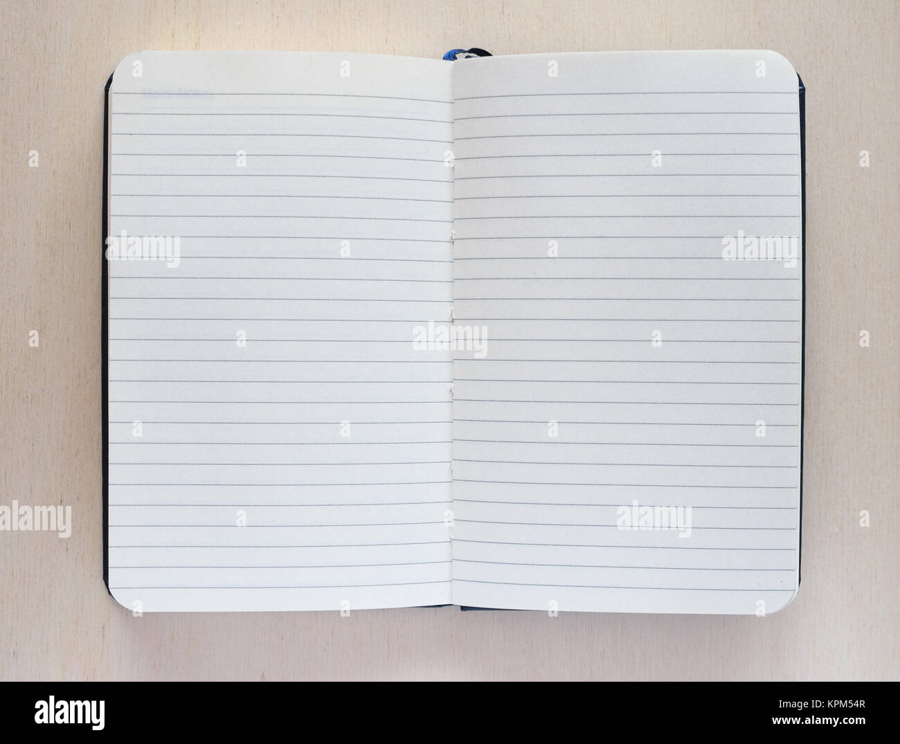 Note pad page Stock Photo - Alamy