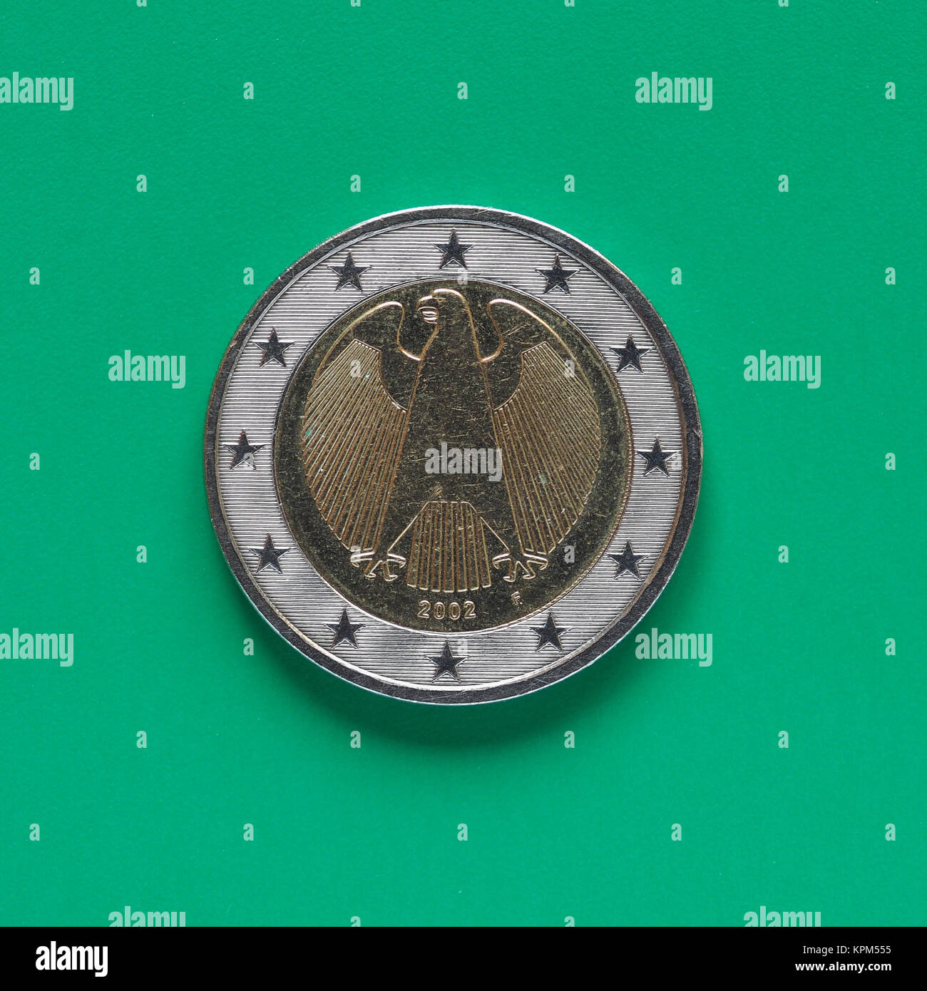 Two Euro coin money Stock Photo - Alamy