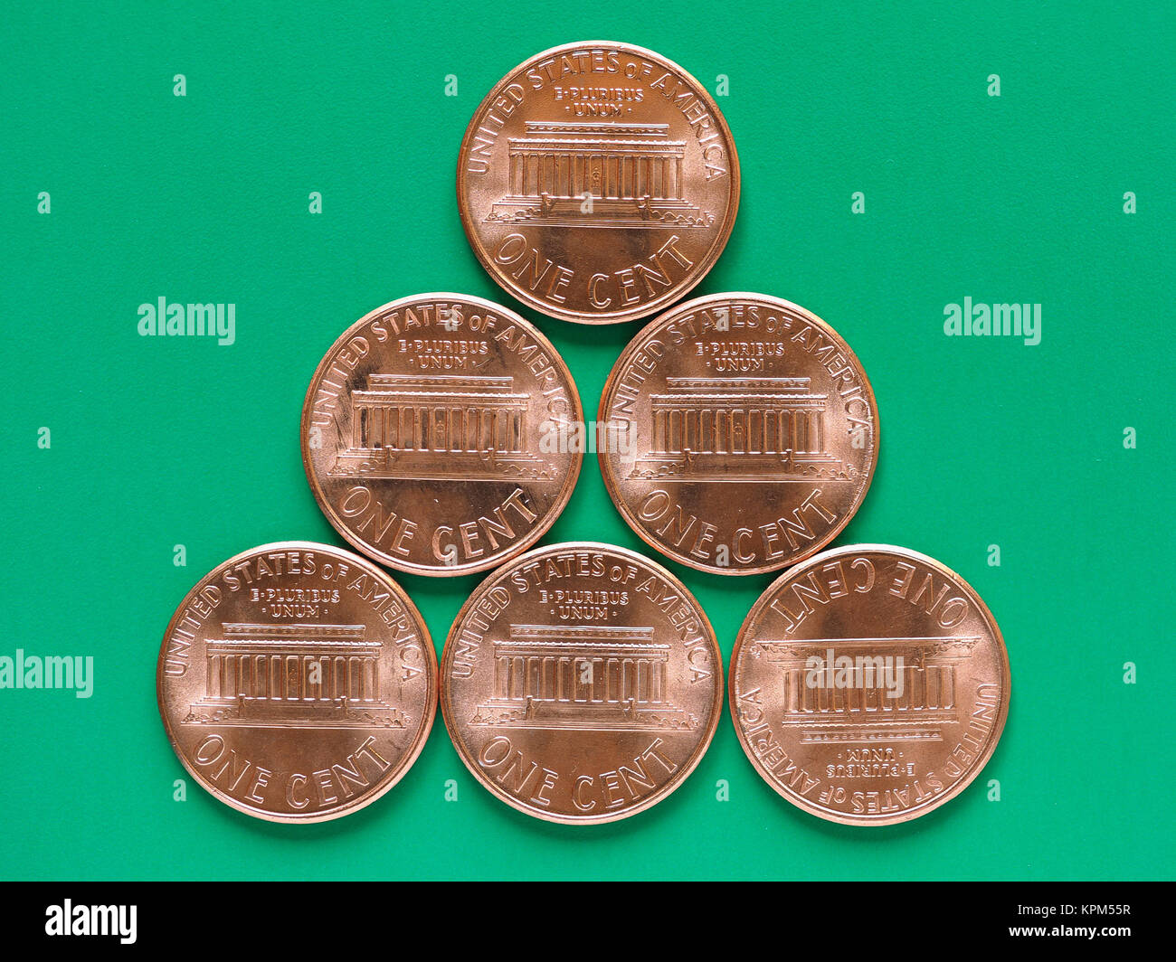 Usa 1 cent coin hi-res stock photography and images - Alamy